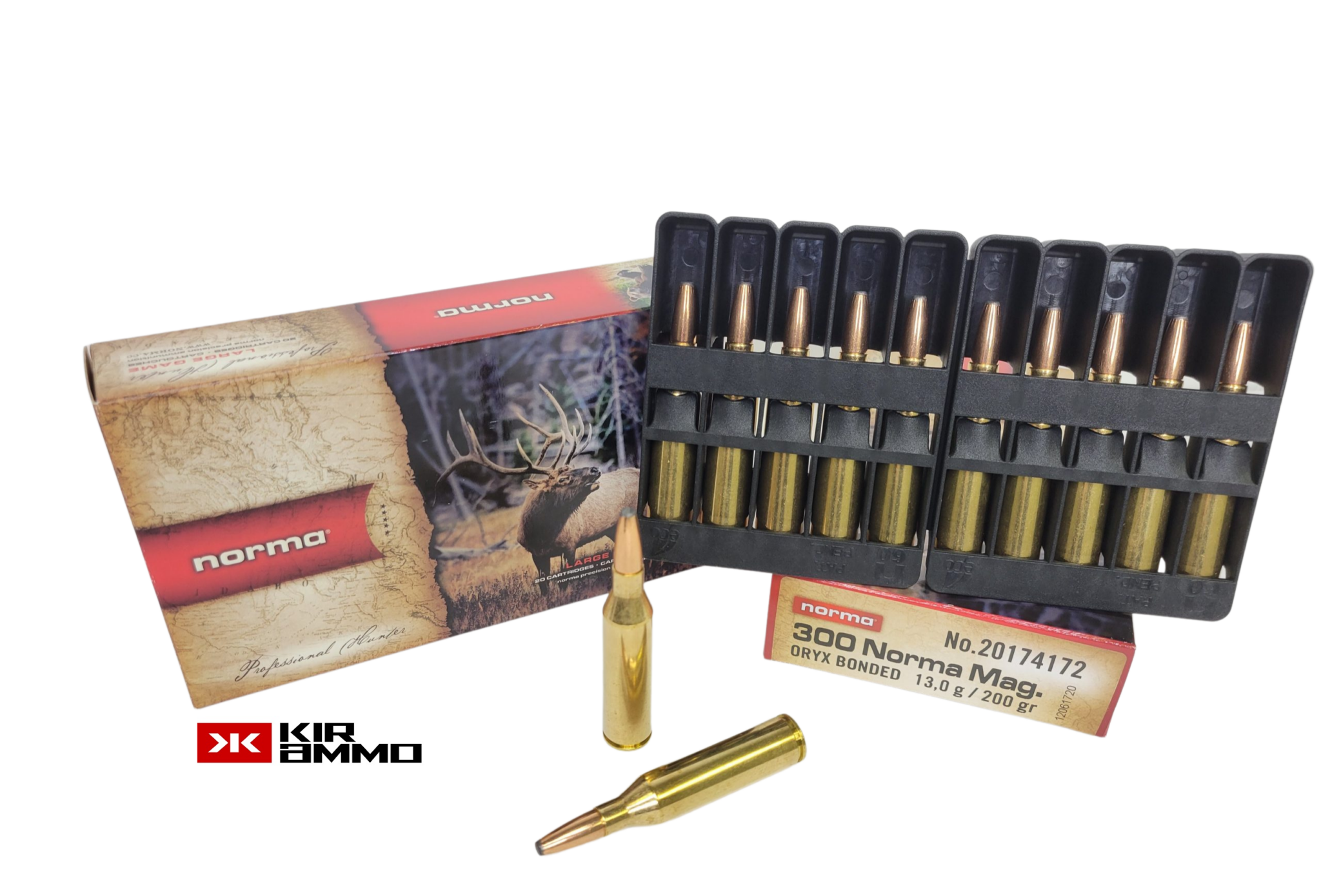 Norma 300 Norma Mag SAME DAY SHIPPING 200 Grain Oryx Bonded Soft Point ...