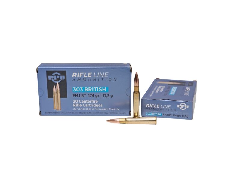 PPU .303 British Rifle Line Ammo - FMJ - 20 Rounds (Box)