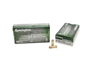 Remington Subsonic 9mm Luger FNEB - 50 Ct. Box - KIR Ammo