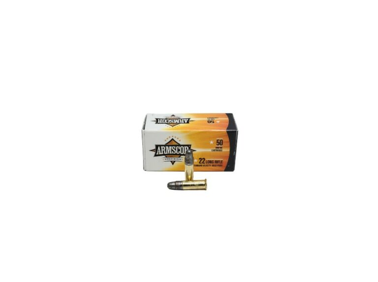 Armscor .22 LR Lead Solid Point Ammunition - 500 Ct. Brick
