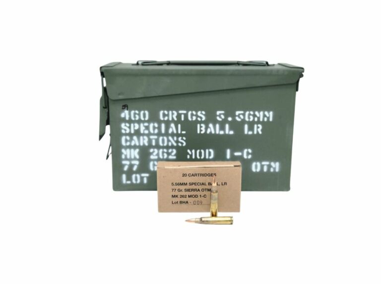 Black Hills 5.56x45mm MK262 MOD 1-C Ammunition - 460 Rounds