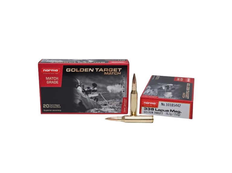 Norma Golden Target Match .338 Lapua Mag Ammo - HPBT - 20 Ct
