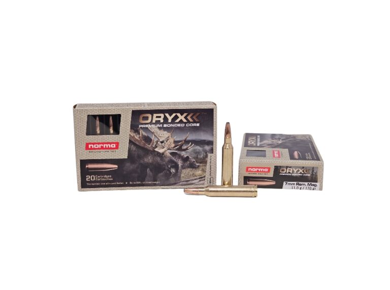 Norma ORYX 7mm Rem Mag -170 Grain Bonded Soft Point
