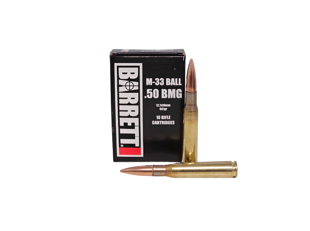 Barrett .50 BMG 661 Grain M33 Full Metal Jacket - 10/Box 14670