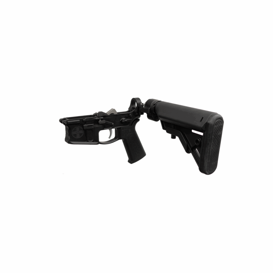 SA-15 Complete Folding Lower Receiver w/Carbine Stock SAO-15 Multi-Cal ...