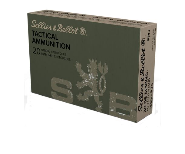 Sellier & Bellot M1 Garand .30-06 Springfield 150 Grain Full Metal ...